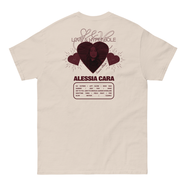 Hearts T-Shirt on Cream - Alessia Cara | Shop